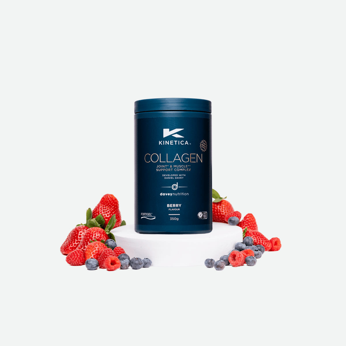 Collagen Powder - Joint & Muscle Support - Berry - 350g | 35 Servings