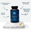 Omega-3 Fish Oil - 90 capsules | 45 Servings