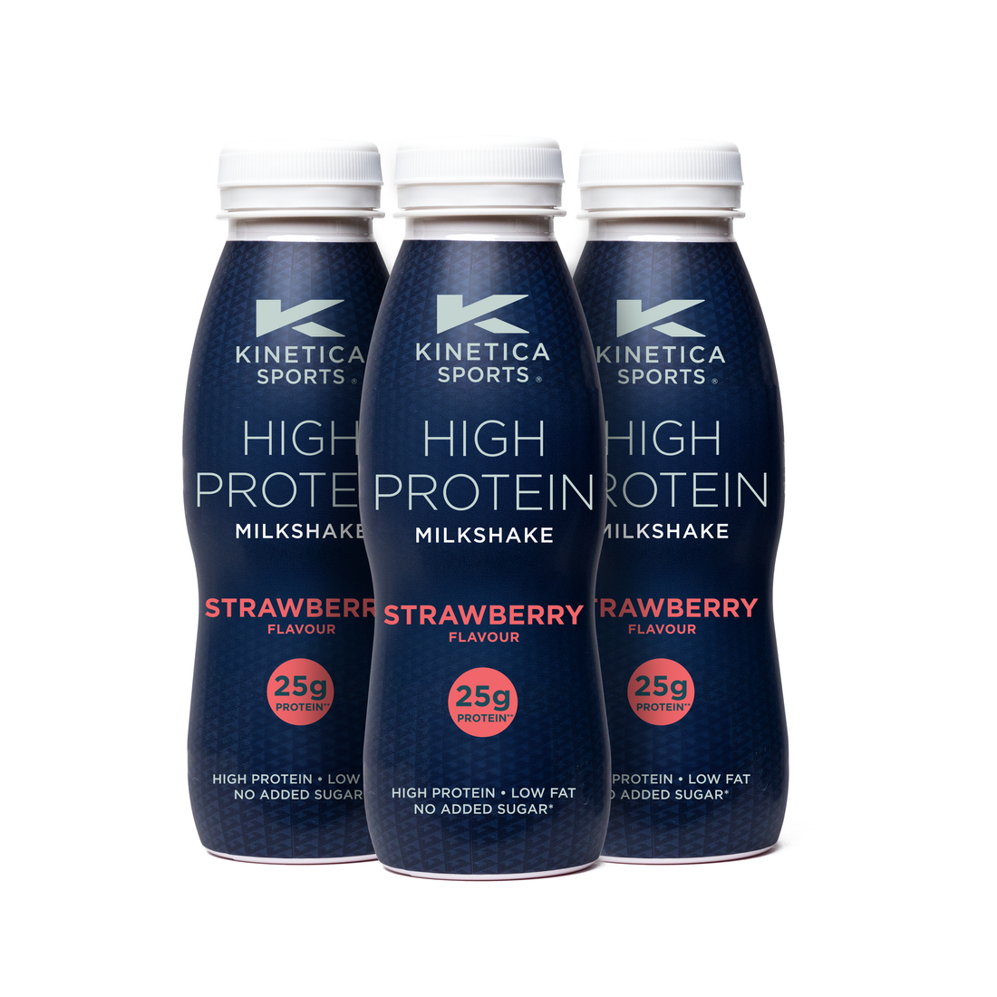 High Protein Milkshake Strawberry - 3 x 330ml