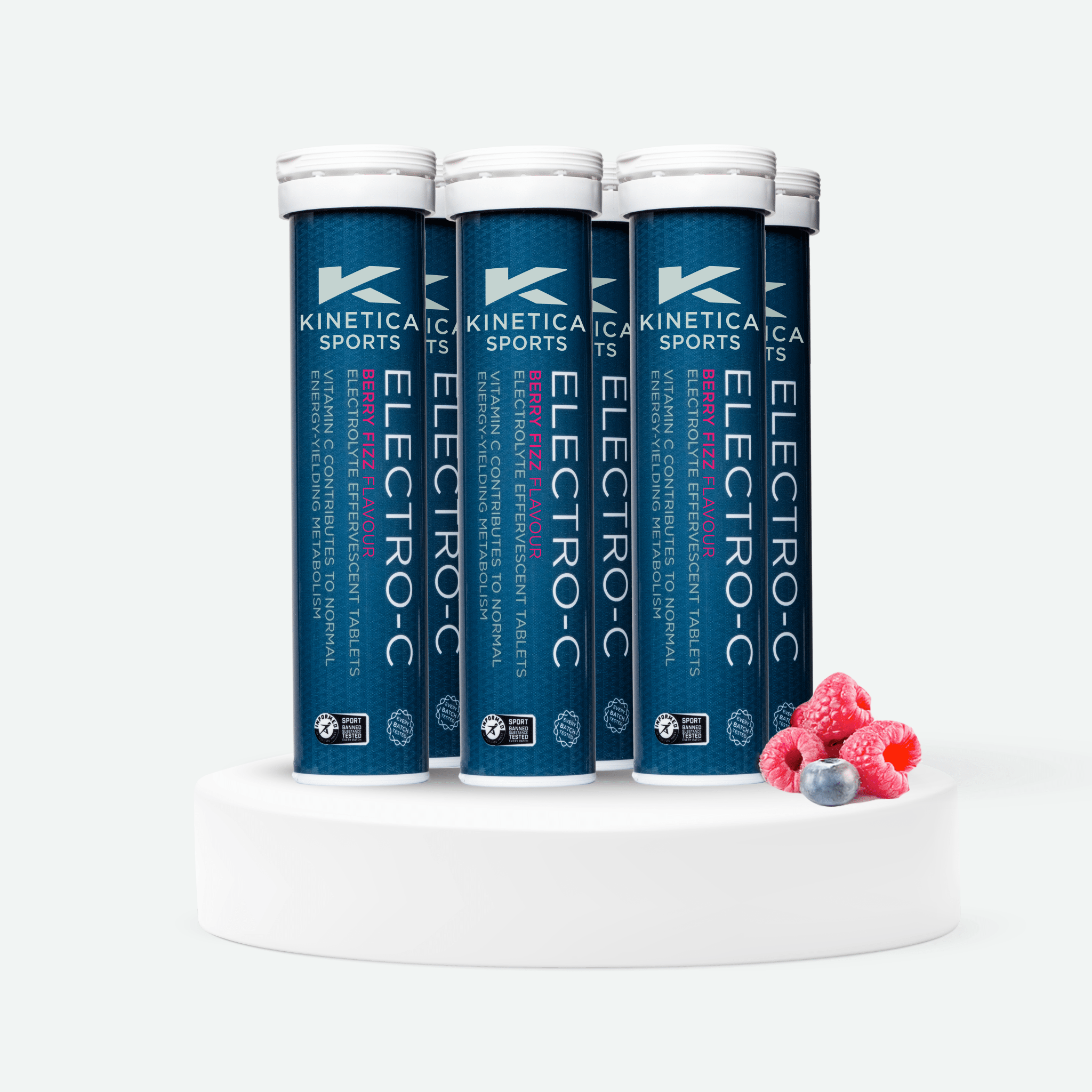 Electrolyte Tablets - Berry Fizz - 6 Pack | 90 Servings